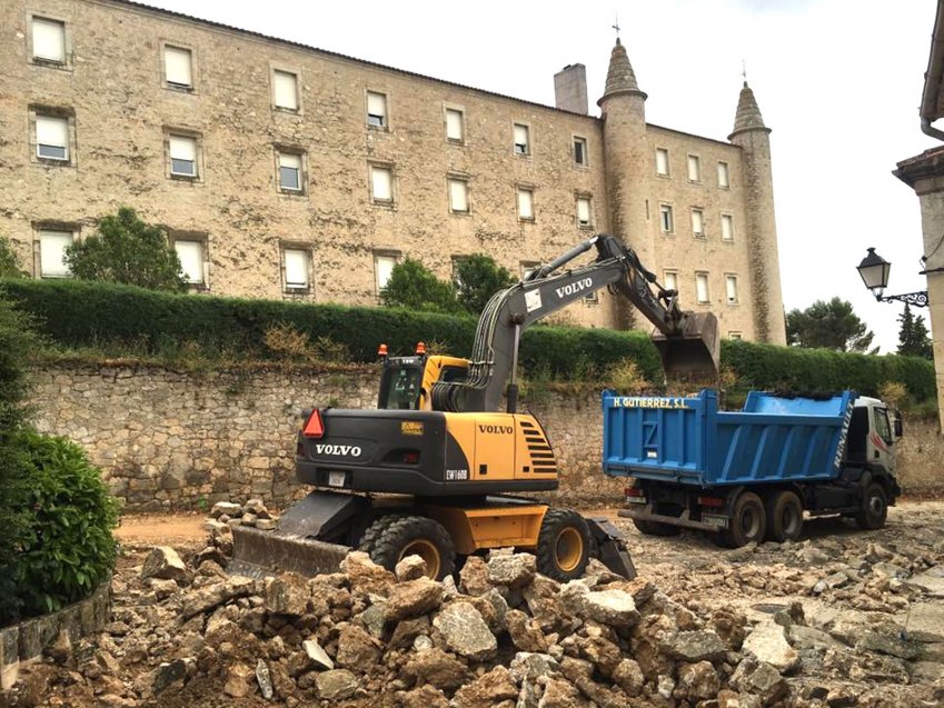 Contenedores para escombros en Burgos | Hormigones Gutierrez